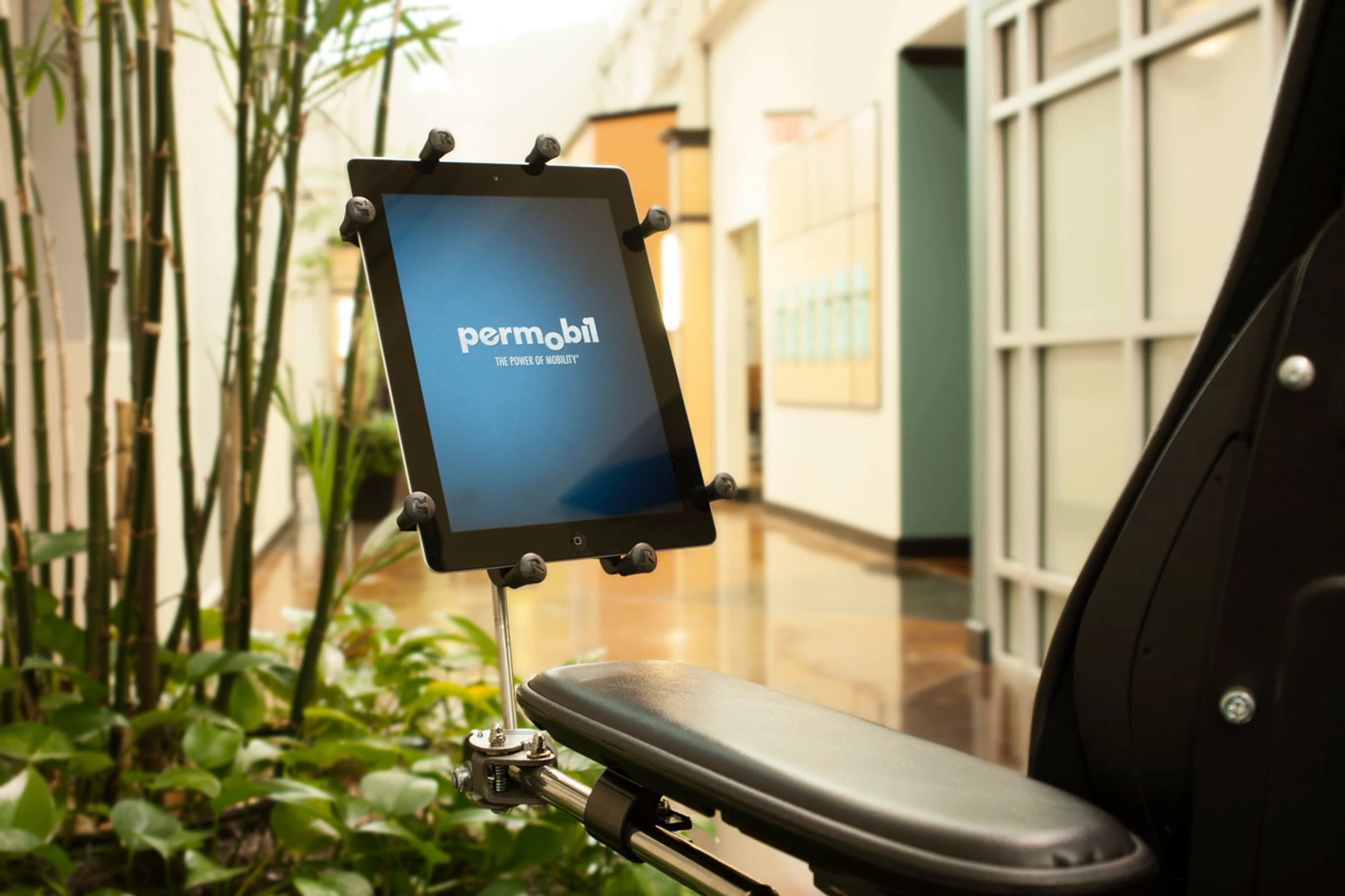 Permobil RAM® X-Grip® Tablet Holder