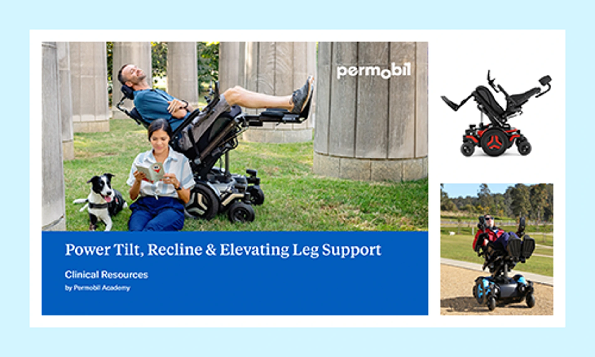 Power Tilt, Recline & Elevating Leg Support