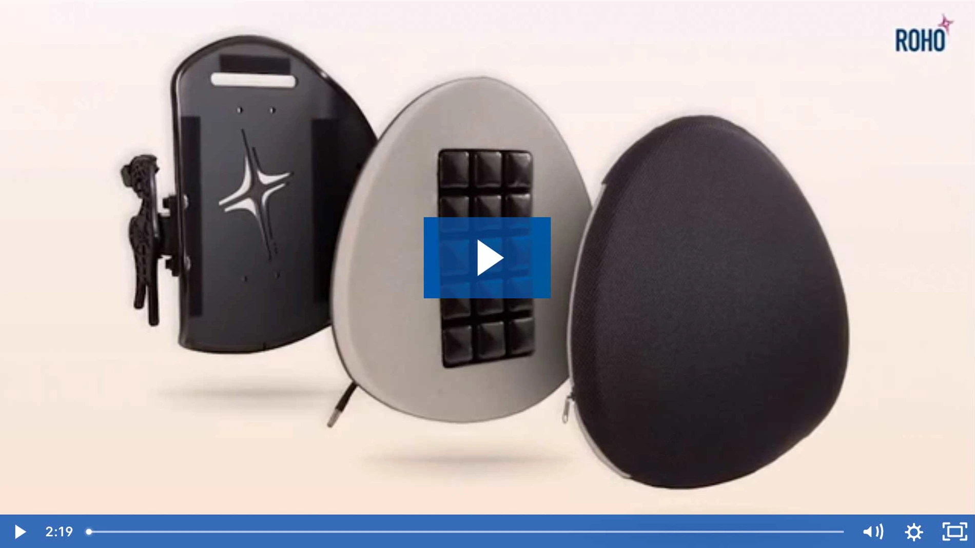 ROHO® AGILITY® Max Contour Back System