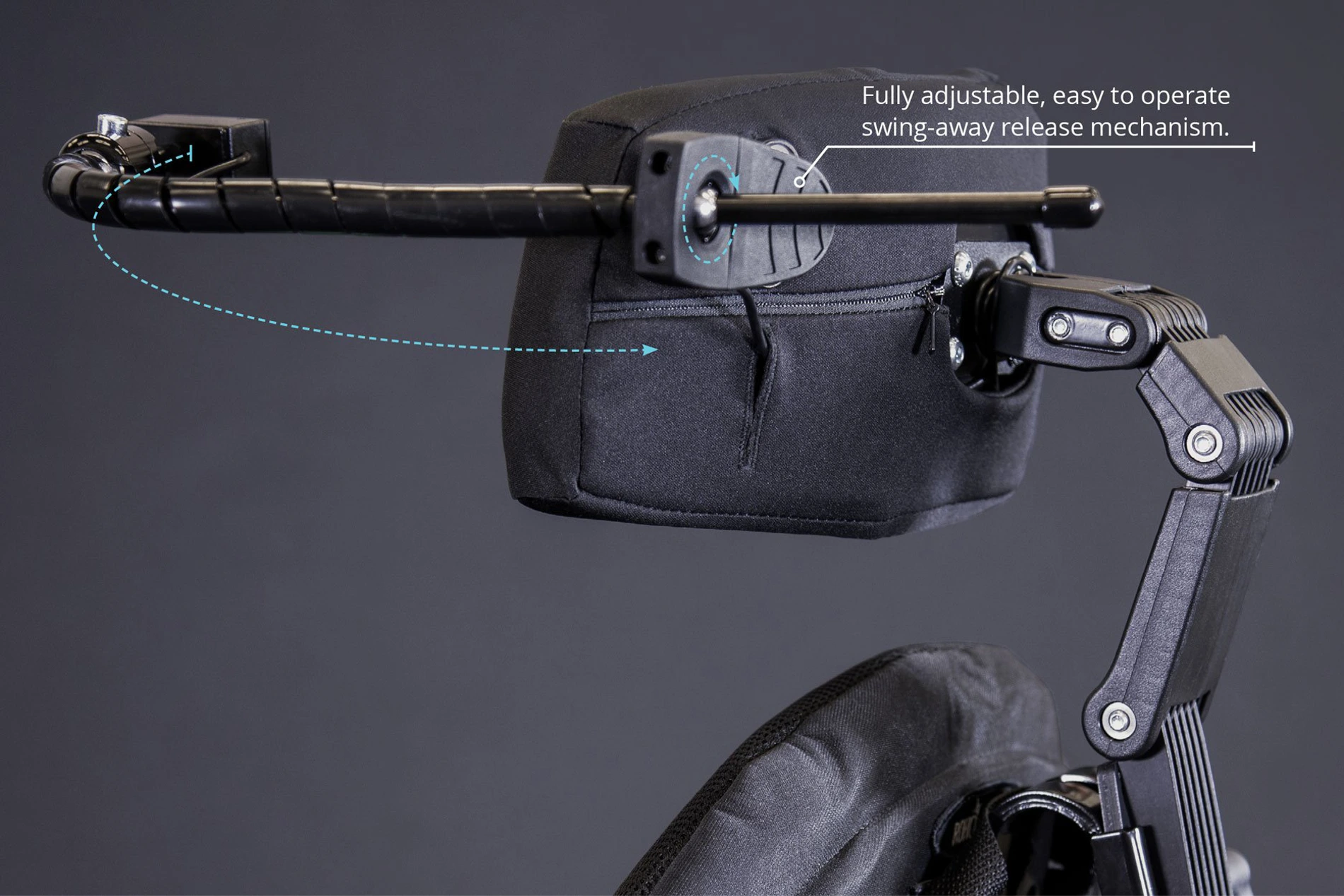 Swing-Away Headrest Switch Mount