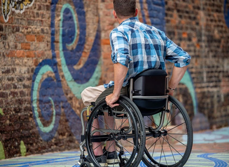 ROHO® AGILITY® ACTIVE ALUMINUM Min & Mid Contour Back Support