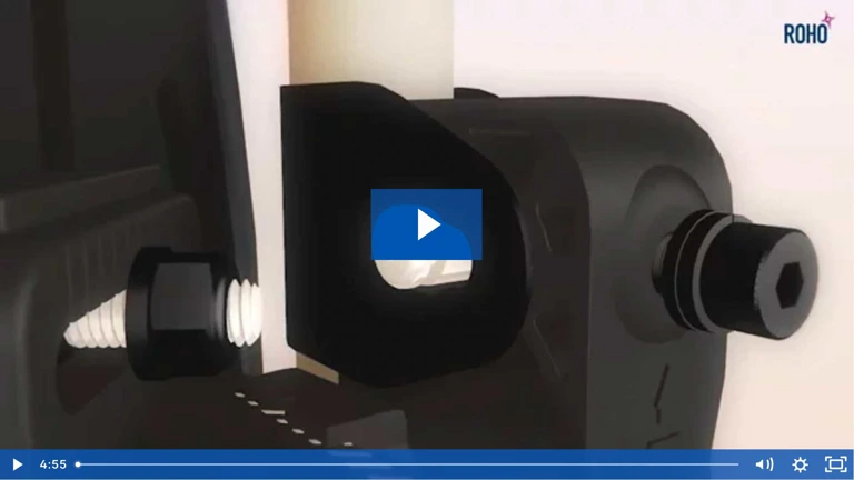 ROHO® AGILITY® Max Contour Back System