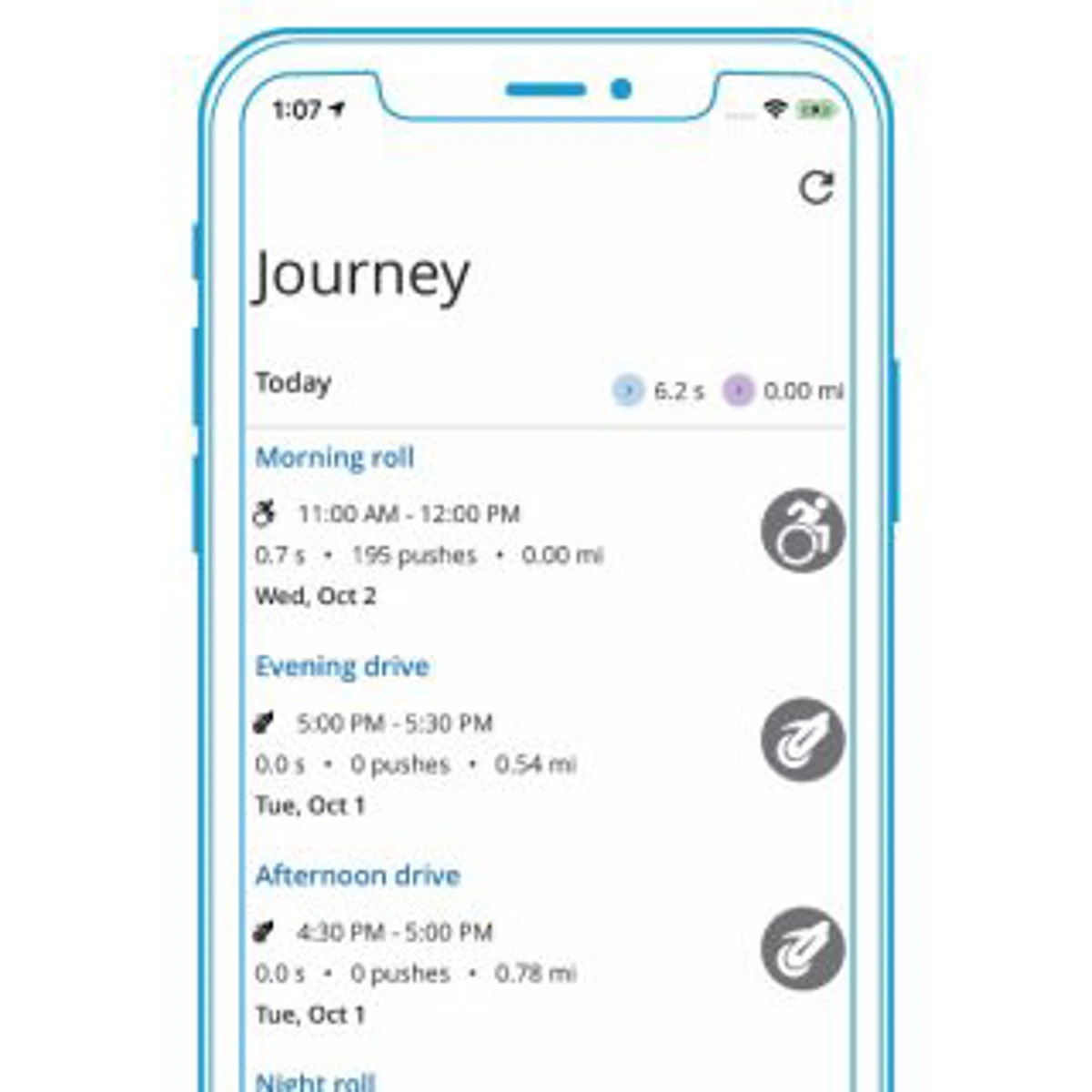 SmartDrive PushTracker App
