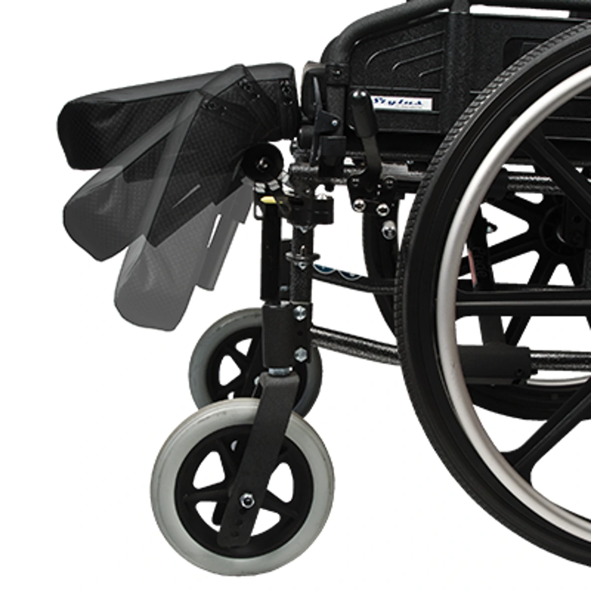 Comfort Residual Limb with Swing-Away Hardware